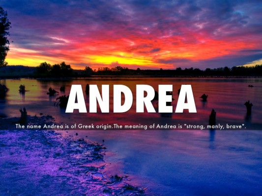 Andrea The Name Andrea Is Of Greek Origin - Sunset - 1024x768 Wallpaper ...