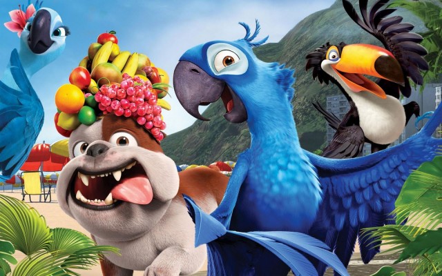 Animated Cartoon Funny Wallpaper - Rio Movie - 1920x1200 Wallpaper ...