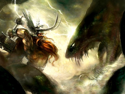 Jormungandr Ragnarok - 1600x1200 Wallpaper - teahub.io