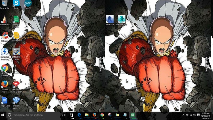 Dual Screen Wallpaper One Punch Man - 3840x1080 Wallpaper - teahub.io