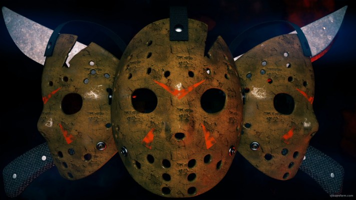 Horror Mask On Face At Night Hd Wallpaper - Horror Mask Wallpaper Hd ...