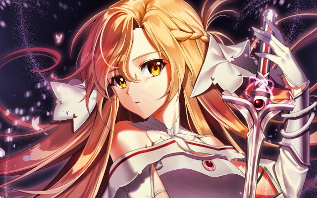 Asuna Yuuki, 4k, Sao, Manga, Sword, Sword Art Online, - 3840x2400 ...