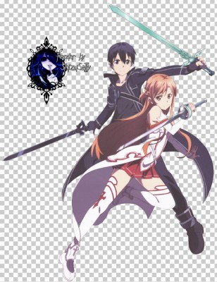 Kirito Swords On Back - 600x800 Wallpaper - teahub.io