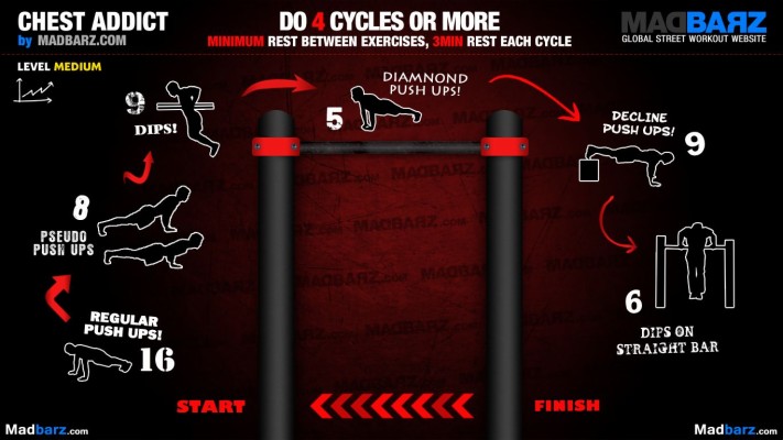 Street Workout Chest Routine - 1366x768 Wallpaper - teahub.io