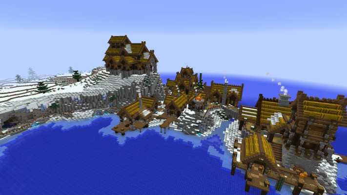 Viking Village Minecraft - 1920x1080 Wallpaper - teahub.io