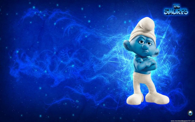 Smurf The Smurfs Blood Cry Sad Hd Hd Wallpaper,the - 970x606 Wallpaper ...