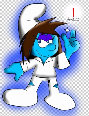 Smurfette The Smurfs Luilaksmurf Drawing Png, Clipart, - German Flag ...