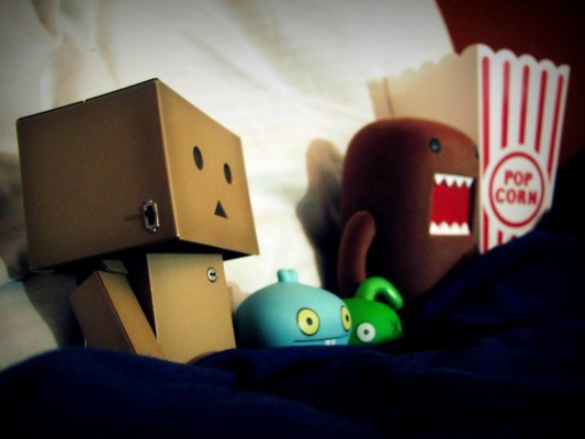 Danbo X Domo - 1024x768 Wallpaper - teahub.io