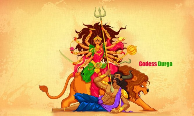 Angry Durga Maa - 724x1024 Wallpaper - teahub.io