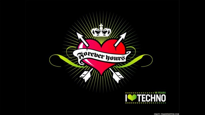 I Love Techno Wallpaper - Love Techno - 1920x1080 Wallpaper - teahub.io