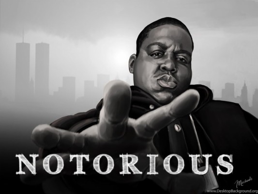 Biggie Smalls Notorious Big Vector - Notorious Big - 1843x1036 ...