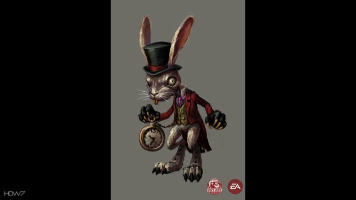 Alice Madness Returns White Rabbit Widescreen Hd Wallpaper - White ...