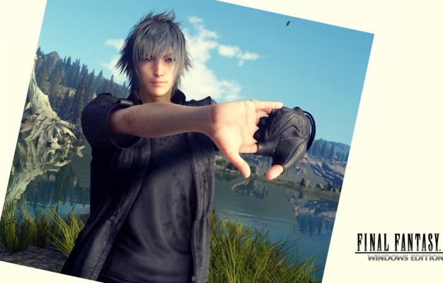 Photo Wallpaper Lake, Photo, Hands, Guy, Final Fantasy - Final Fantasy ...