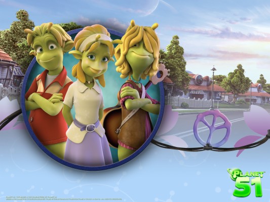 Planet 51 Movie Characters - 1600x1200 Wallpaper - teahub.io