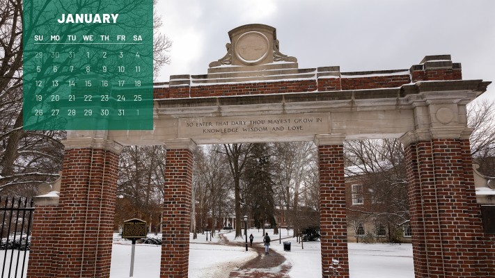 January 2020 Calendar Wallpaper - Snow - 1920x1080 Wallpaper - teahub.io