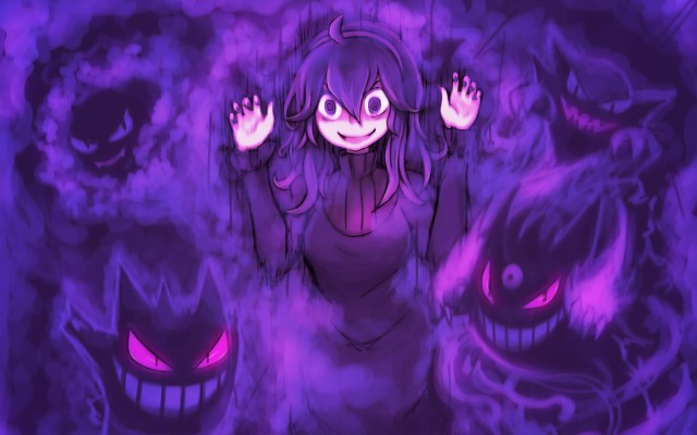 Hex Maniac, Occult Maniac, Gengar, Gastly, Haunter, - Pokemon Hex ...