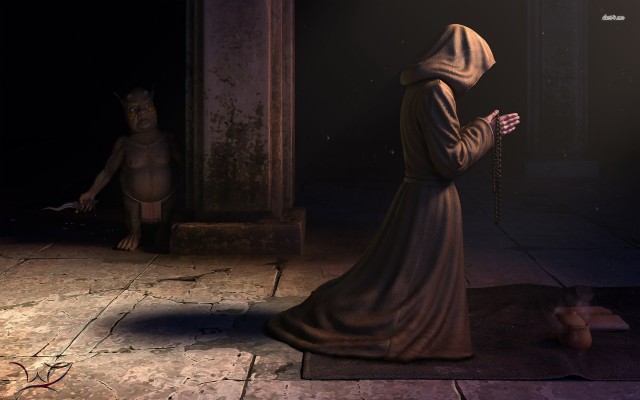 Catholic Monk - 1920x1200 Wallpaper - teahub.io