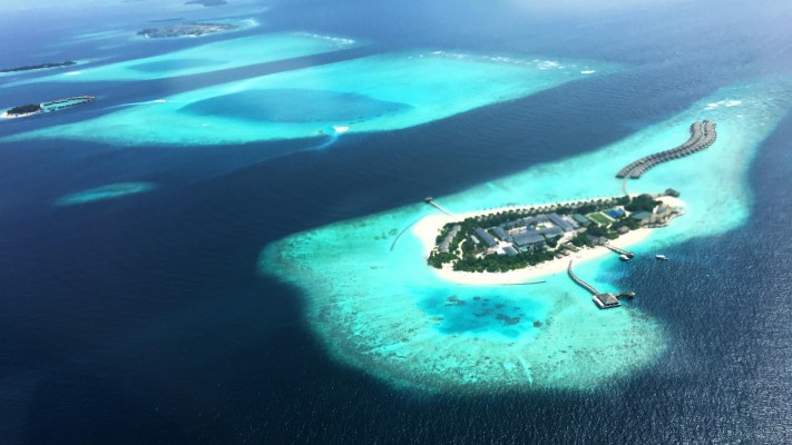 Malediven Wasser Und Blauer Himmel - Beautiful Beaches In Maldives ...