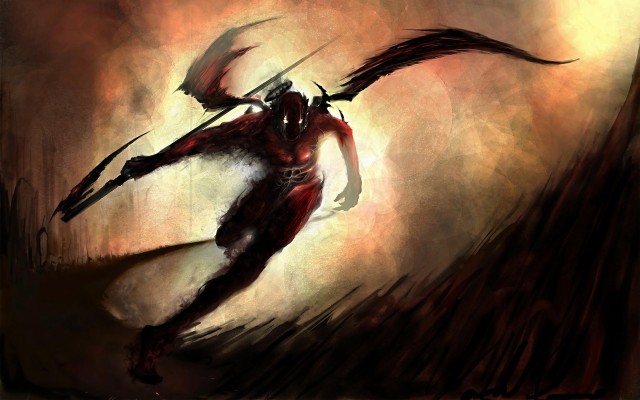 Angel Of Death Wallpaper By Aaillustrations - Badass Angel Of Death ...