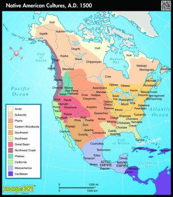 Southern Wallpaper - Native American Range Map - 2400x2722 Wallpaper ...