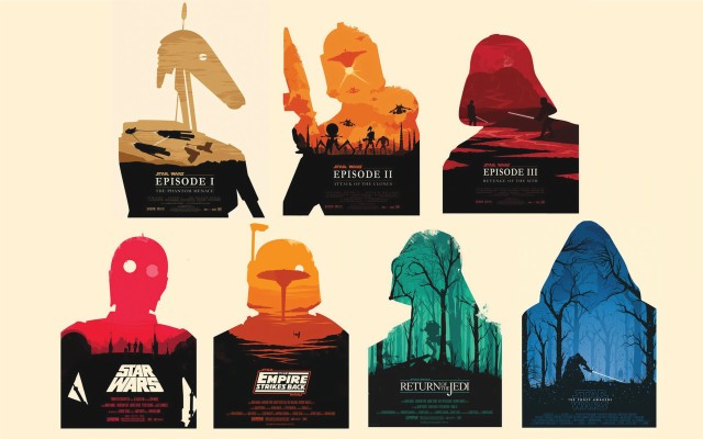 Cool Computer Wallpaper - Simple Star Wars Movie Poster - 1920x1200 ...