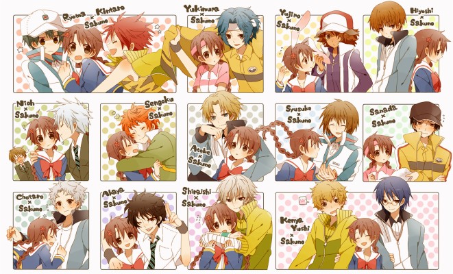 Ryoma And Sakuno New Prince Of Tennis - 2100x1270 Wallpaper - teahub.io