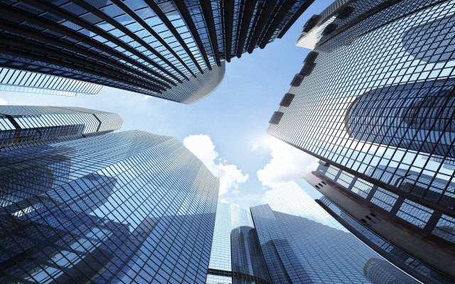 A Financial District Wallpaper - Skyscraper Background - 2560x1600 ...