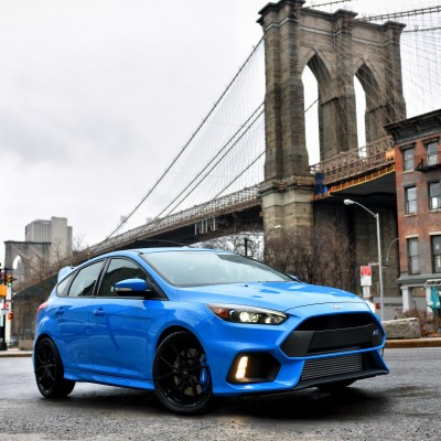 Preview Wallpaper Ford, Focus, Rs, Blue, Side View - Ford Focus Rs ...