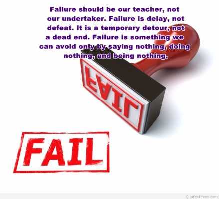 Fail Wallpaper With Inspiring Quote - Inspirational Quotes On Failure ...