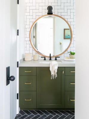 Hunter Green Bathroom Vanity - 1280x1707 Wallpaper - teahub.io