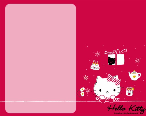 Hello Kitty Frame - Hello Kitty Frame Design - 2244x1772 Wallpaper ...