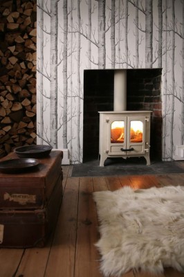Log Fire Feature Walls - 600x900 Wallpaper - teahub.io