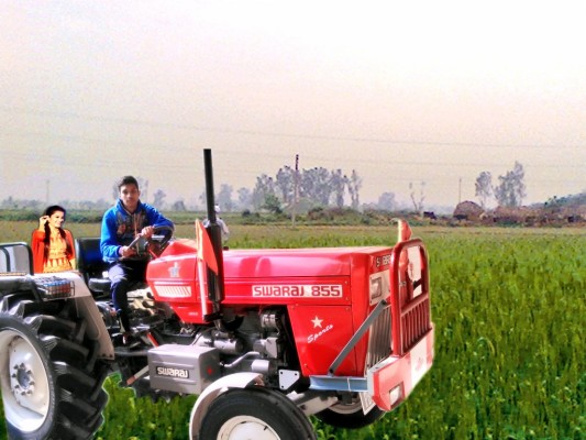 Swaraj 855 Tractor Wallpaper - Tractor - 1368x753 Wallpaper - teahub.io