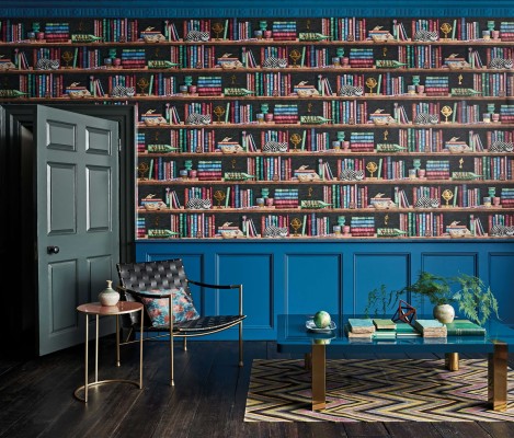 Cole And Son Library - 2465x2100 Wallpaper - teahub.io