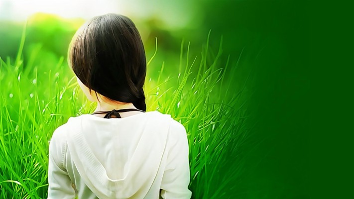 Hd Girl Back View Wallpaper - 1920x1080 Wallpaper - teahub.io