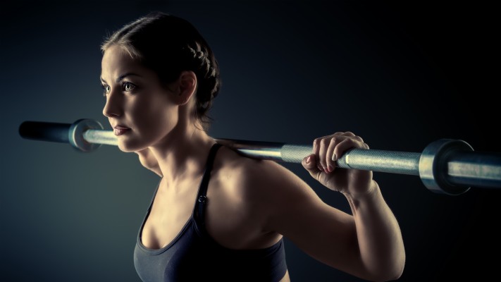 Wallpaper Fitness Girl, Sport, Gym, Hands, Look - Slim Women Body ...