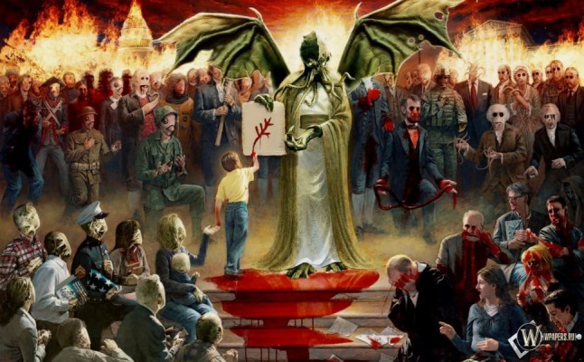 Cthulhu Jesus - 970x600 Wallpaper - teahub.io