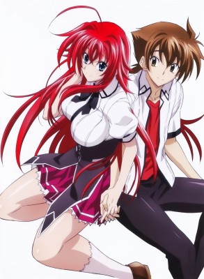 Rias Gremory And Hyodo Issei - 3514x4795 Wallpaper - teahub.io
