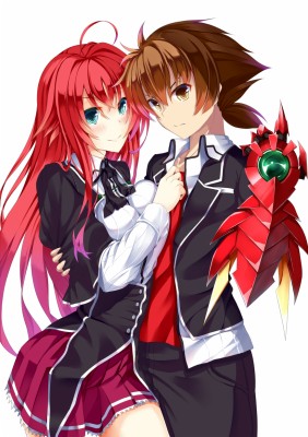 Highschool Dxd Issei X Rias - 870x1230 Wallpaper - teahub.io