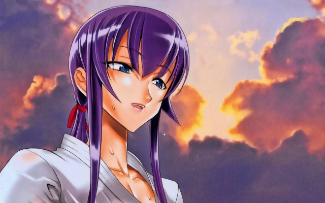 Saeko Busujima Wallpaper - 2610x1852 Wallpaper - teahub.io