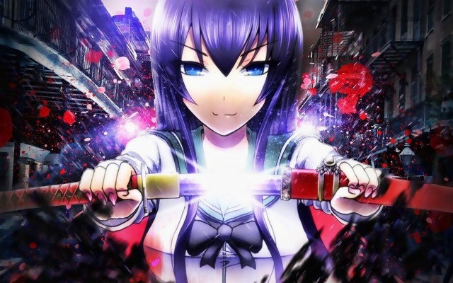 Saeko Busujima, Characters Desktop Background - Saeko Busujima ...