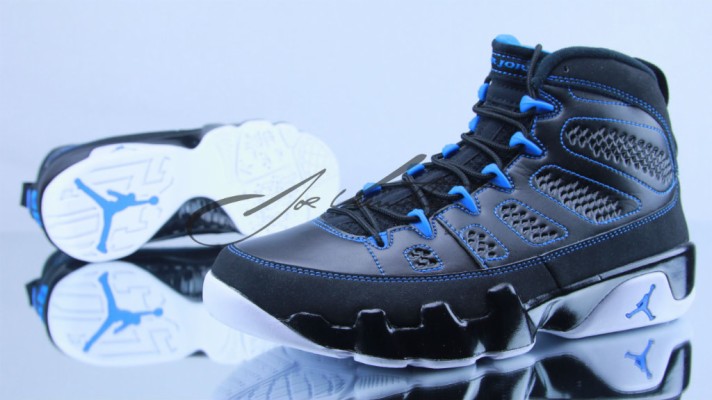 Blue And Black Jordans 21 High Resolution Wallpaper - Jordan Retro 9 ...