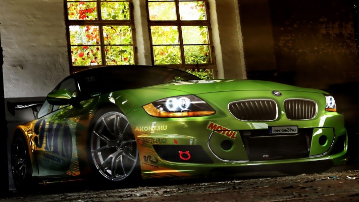 Green Bmw Modification Cars Hd Wallpapers - Modified Cars Wallpapers Hd ...