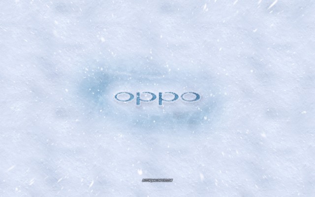 Oppo Logo, Winter Concepts, Snow Texture, Snow Background, - 2880x1800 ...