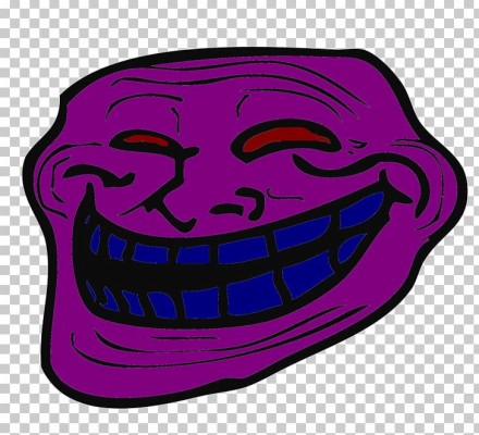 Yellow, Trollface, The Face Of A Troll, Smile, Trollface, - Funny Icon ...