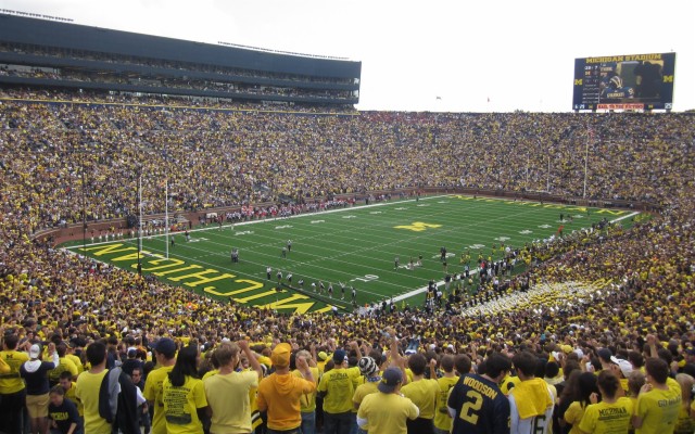 College Football Stadium Michigan - 1920x1200 Wallpaper - teahub.io