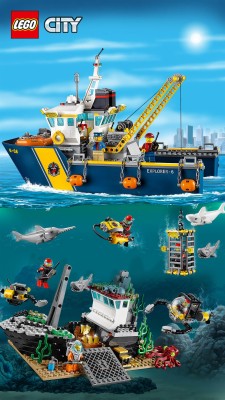 Deep Sea Wallpaper - Ocean Explorer Lego City - 1440x2560 Wallpaper ...