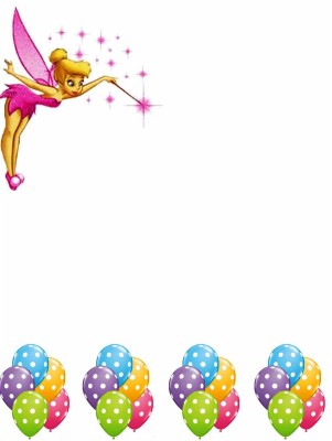 Teen Wallpaper Border On Pinterest Wall Borders - Sparkling Tinkerbell ...