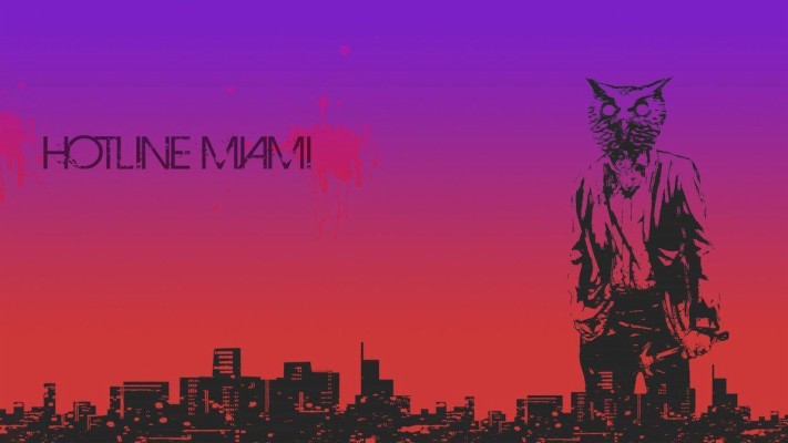 Hotline Miami - Hotline Miami Palm Trees - 820x598 Wallpaper - teahub.io
