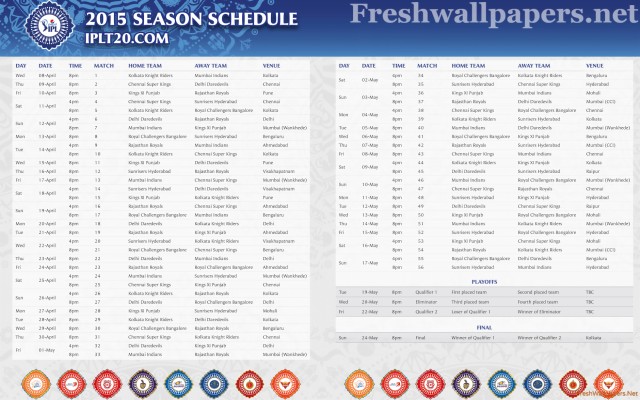 Full Original Ipl Schedule - 2560x1600 Wallpaper - teahub.io